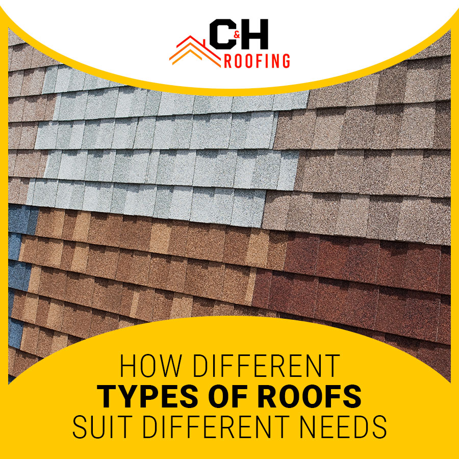 How Different Types of Roofs Suit Different Needs | C&H Roofing